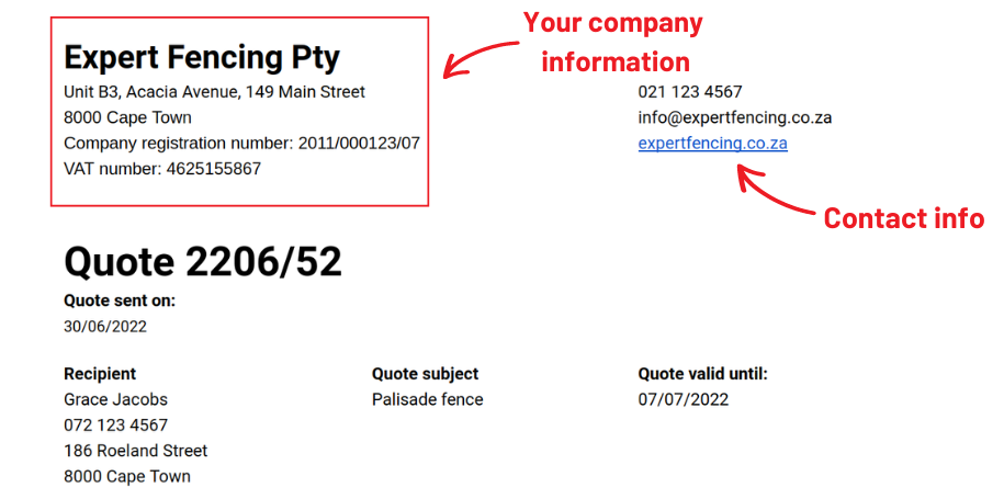 How to send a winning quote quickly - Procompare.co.za
